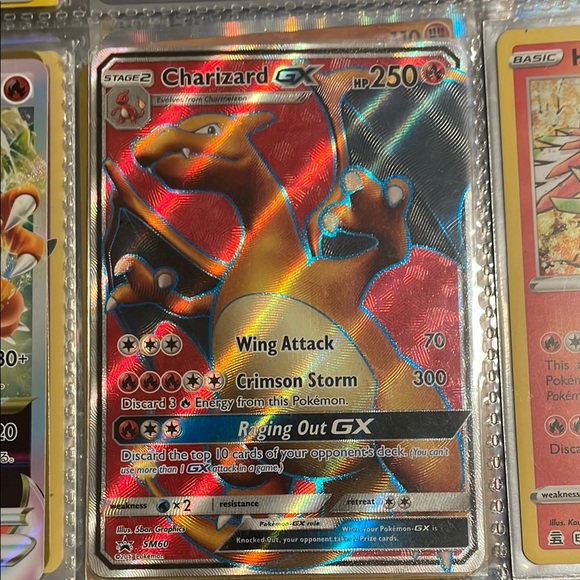 Pokemon | Games | Charizard Gx Holographic Trading Card | Poshmark